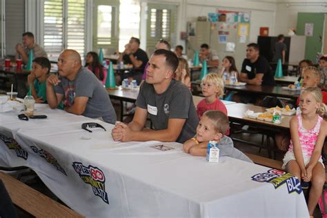 Dvids News Sharing Food Time During Mokapus All Pro Dad Breakfast