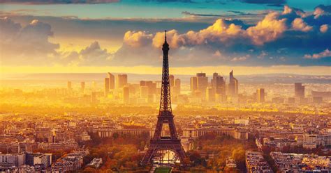 France The City Of Paris Eiffel Tower K Ultra Hd Wallpaper Paris Sunset Tour Eiffel Paris