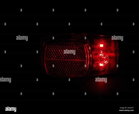 Flashing Red Strobe Light Stock Photo Alamy