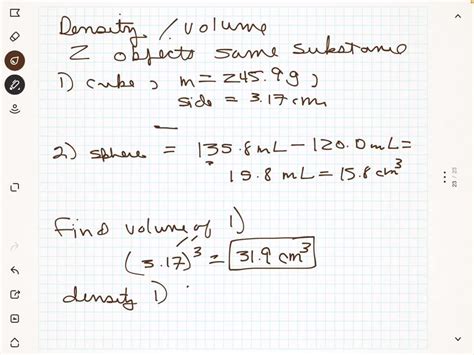 Solved You Have Two Objects Made Of The Same Substance Object Is A