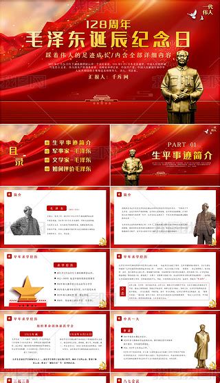 诞辰ppt模板专题模板 诞辰ppt模板图片素材下载 我图网