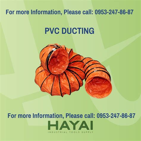 Pvc Ducting Commercial And Industrial Construction Tools And Equipment On Carousell