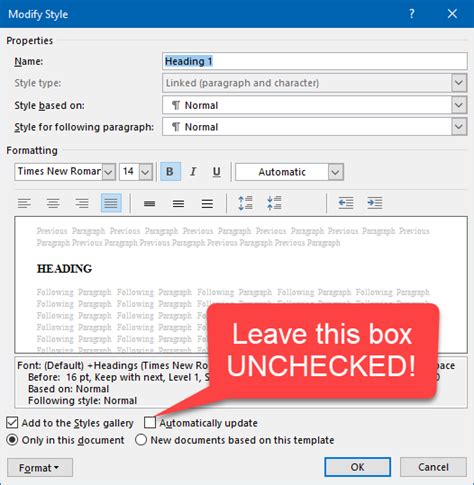 six style settings you should be using legal office guru