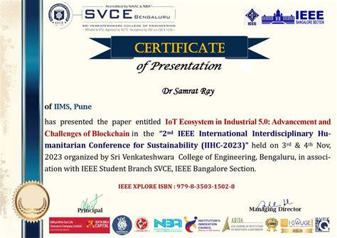 Pdf Certificate Ieee