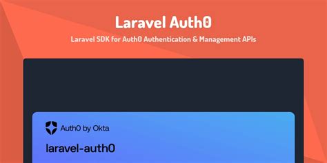 Laravel Auth0 Laravel Sdk For Auth0 Authentication And Management Apis