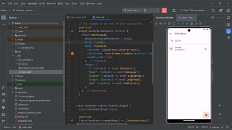 A Full Contacts App Build Using Flutter And Firebase