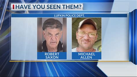 Man In Custody In Relation To The Two Missing Lufkin Men