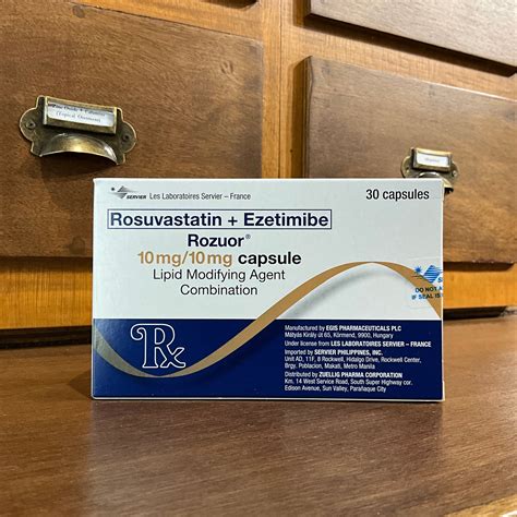 Rosuvastatin Ezetimibe Rozuor 10mg10mg Capsule Meds For All