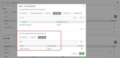8 Users — Ansible Tower User Guide V386