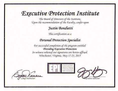 Epi Completion Certificate Pdf