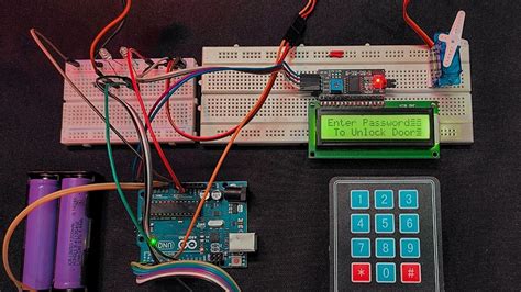 Arduino Based Door Lock System With Password