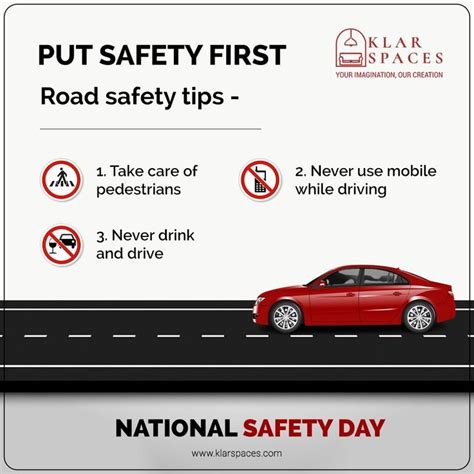 Road Safety Tips Road Safety Tips National Safety Road Safety