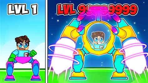 Upgrading Noob To God In Roblox Mech Tycoon Youtube