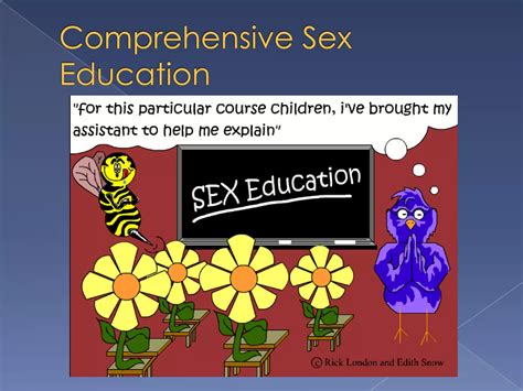 Comprehensive Sex Education Ppt