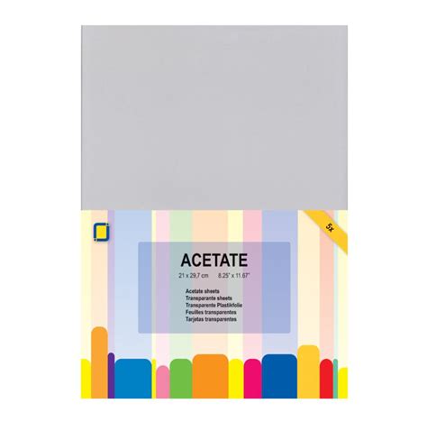 Acetate Sheets A4 31000