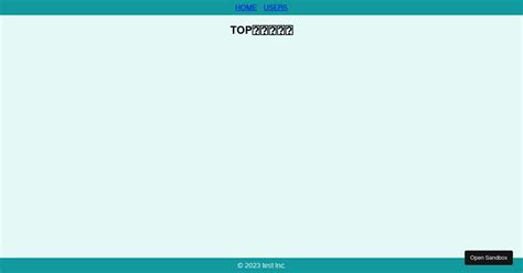 Atomic Design Codesandbox