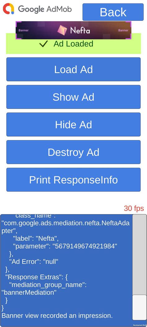 Admob Unity