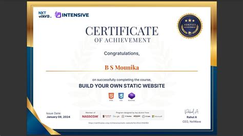 Mounika Bs On Linkedin Nxtwave Ccbp Nxtwaveteam Webdesign Ccbpian Responsivewebsite