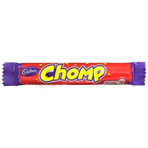 Cadbury Chomp Candy Bar British Candy Chocolate Bar