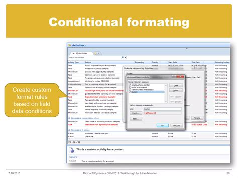 Microsoft Dynamics Crm 2011 Walkingthrough Part 1 Ppt