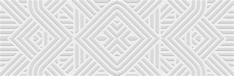 배너 표지 디자인 흰색 배경에 양각 된 기하학적 3d 패턴 종이 프레스 선 부족 민족 모티프 아르 데코 장식 0명에 대한 스톡 벡터 아트 및 기타 이미지 Istock