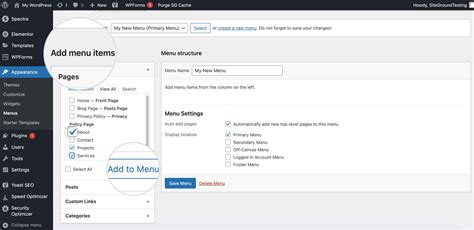 How To Create A Wordpress Dropdown Menu Methods Siteground Kb