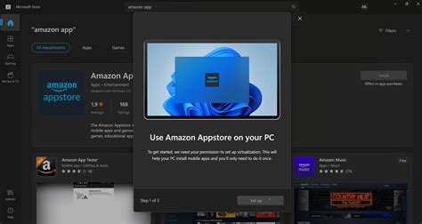 I Cant Get The Amazon App Store Or Windows Subsystem For Android To