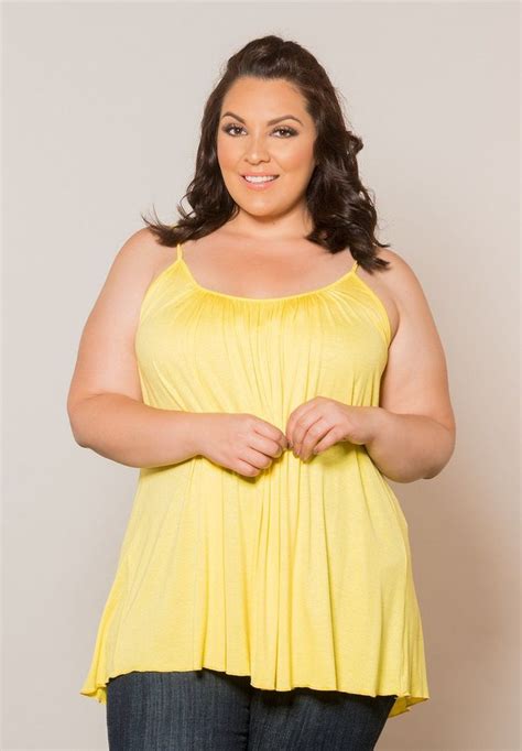 Stylish And Trendy Plus Size Tops Pretty Cami Swak Designs Clothing