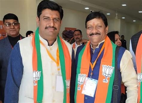 Mp Indore Bjp District President Update Sumit Mishra Shravan Singh
