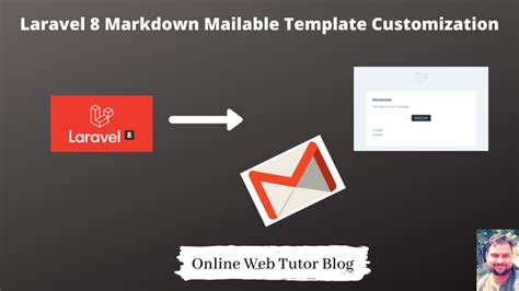 Customization Of Markdown Mailable Email Templates Custom Email