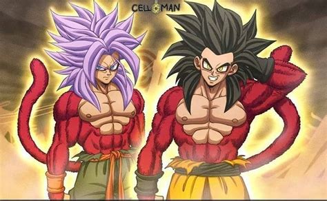 Dragonball Art On Instagram “ssj4 Goten And Ssj4 Trunks By Cellmanart