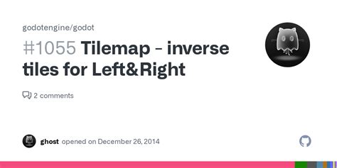Tilemap Inverse Tiles For Leftandright · Issue 1055 · Godotenginegodot · Github