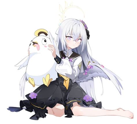 Azusa And Peroro Blue Archive Drawn By Wako Danbooru