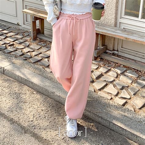 아더먼데이 누적3만장돌파🔥made 핏보장 안감융기모 센스투웨이 스트링 조거팬츠 봄가을버전겨울버전 와이드핏 밴딩바지 여자겨울팬츠 추리닝 트레이닝팬츠 핀턱 자체제작