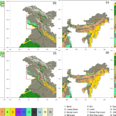 Modified Soil Texture Map Derived From STATSGO FAO Soil Texture Map For Download Scientific