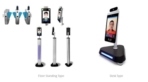 Face Recognition System Access Control Terminal With Infrared Thermometer For Human Body