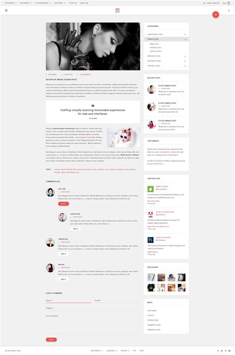 Shot Stock Content Portfolio HTML Template By ThemePlayers ThemeForest