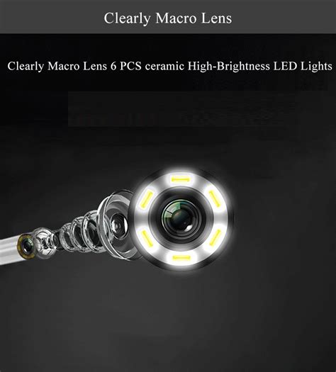 MP HD Degree FPS Medical Endoscope Camera Mini Driver USB Endoscope Camera Module Hsell