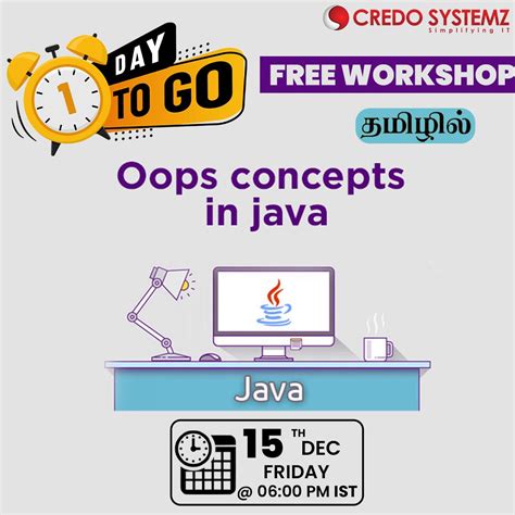 Credo Systemz On Linkedin Java Oop Programmingworkshop