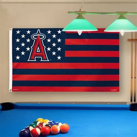 Wincraft Los Angeles Angels Deluxe Stars And Stripes 3 X 5 Flag