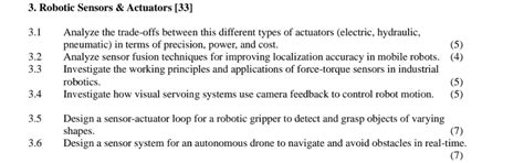 Solved Robotic Sensors And Actuators 33 31 ﻿analyze The