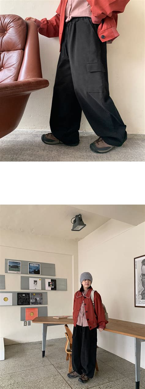 바온 10만장돌파기장옵션 Baonhaus 바밀라 카고 밴딩 팬츠 8color