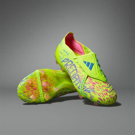 Boots Predator Elite Fold Over Tongue Firm Ground Boots Green