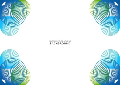 Free Vector Abstract Gradient Line Template Background Design