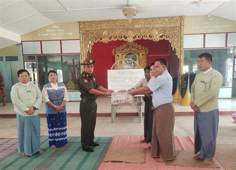 ရွှေတောင်မြို့နယ်တွင် လေပြင်းတိုက်ခတ်မှုကြောင့် နေအိမ်များပျက်စီးဆုံးရ