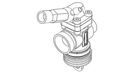 Nitro Engine Carburetor For Rc Cars 3d Model Rigged Cgtrader