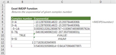 Excel Imexp Function