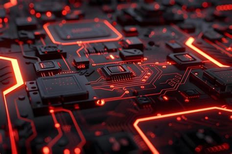 Analyzing Code For Bugs On A Futuristic Computer Circuit Board Concept Code Analysis Bug