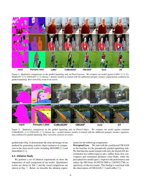 Structure Guided Image Completion With Image Level And Object Level Semantic Discriminators Deepai
