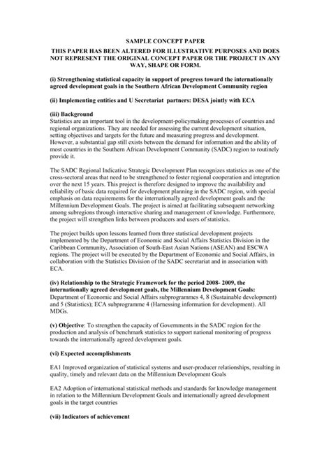 Concept Paper Template Example Content Calendar Template